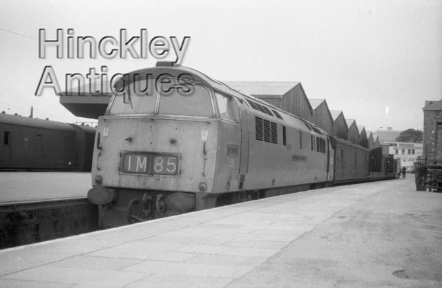 35MM NEGATIVE BR British Rail Class 52 D1010 Western Campaigner ...