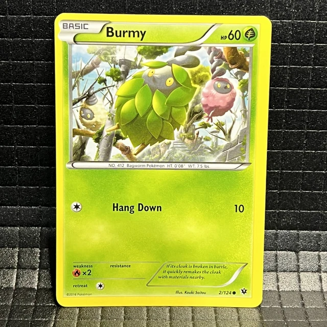 CARTE POKÉMON COMMUNE Burmy #2/124 XY Fates Collide EUR 1,12 - PicClick FR