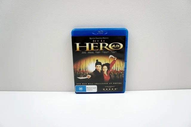 HERO BLU RAY 2002 Jet Li Tony Leung Maggie Cheung Region All - Free ...