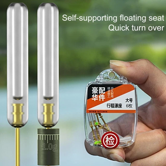 SUPPORTO BOBBER IN silicone nuoto canne anti nodo supporto pesca ...