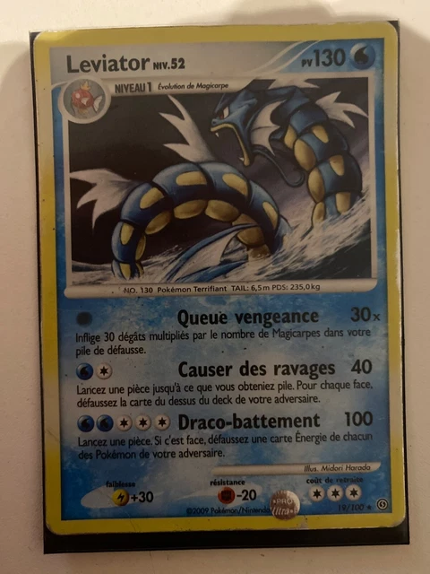 LEVIATOR 19/100 HOLO Bloc Diamant Et Perle Tempete Fr Vf Français EUR 5 ...