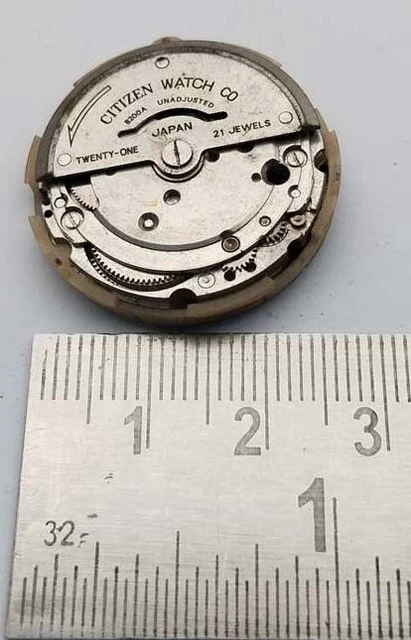CITIZEN AUTOMATIC NON Working Watch Movement For Parts/Repair Work O ...