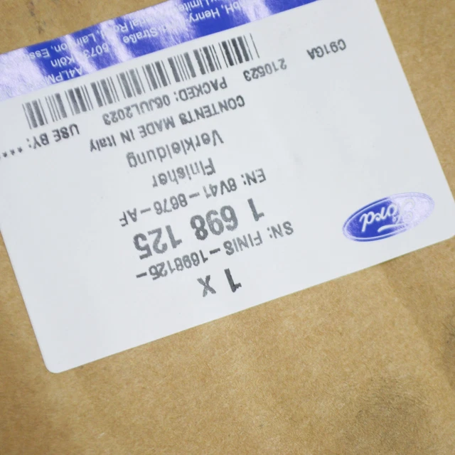 FORD KUGA C394 MK1 Front Cap Finishing Panel 1698125 8V41-8676-AF NEW ...