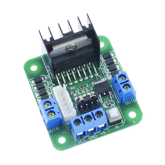 L298N DUAL H Bridge DC stepper Motor Driver Controller module Board for Arduino EUR 1,68 ...