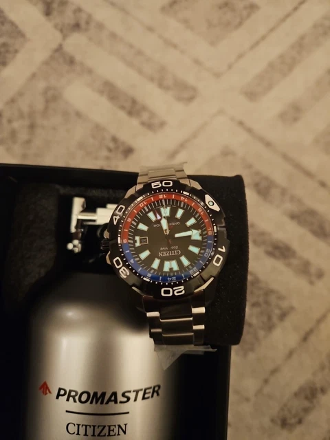 CITIZEN PROMASTER GMT Diver Eco-Drive BJ7128-59E EUR 225,02 - PicClick FR