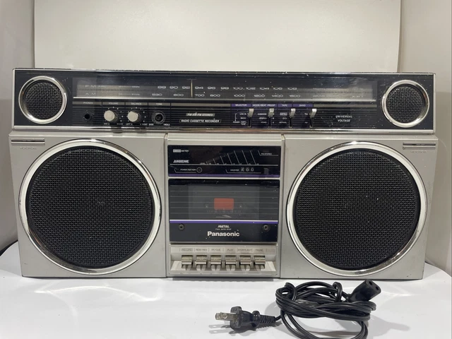 PANASONIC PLATINUM RX-5080 Vintage Cassette Boombox 1980's original ...