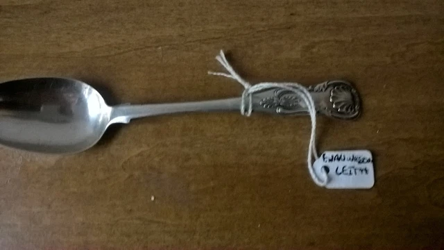SCOTTISH PROVINCIAL SILVER: Very Rare Leith Silver Teaspoon by Ewan ...