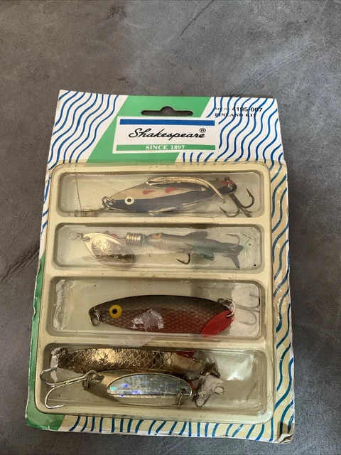 AN OLD SHAKESPEARE Fishing Lure Selection Set . £14.99 - PicClick UK