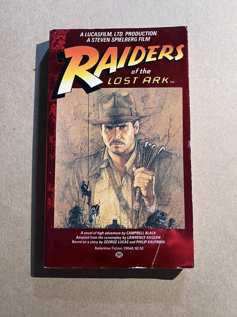 RAIDERS OF THE LOST ARK by Campbell Black 1981 Ballantine paperback ...