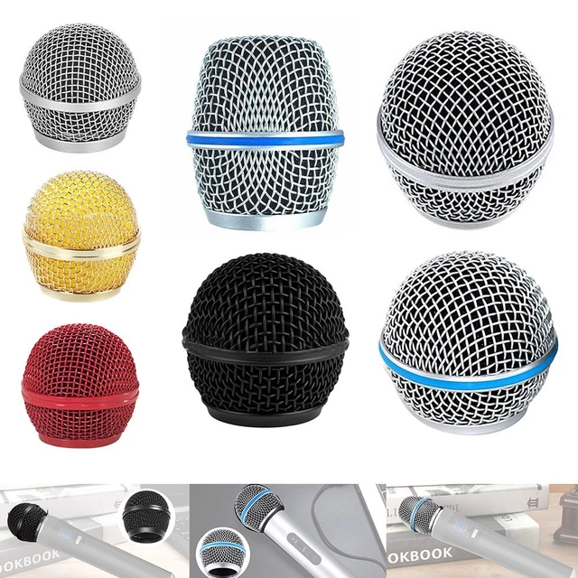 BOOST YOUR MICROPHONE'S Performance with Steel Replacement Head for 58 ...