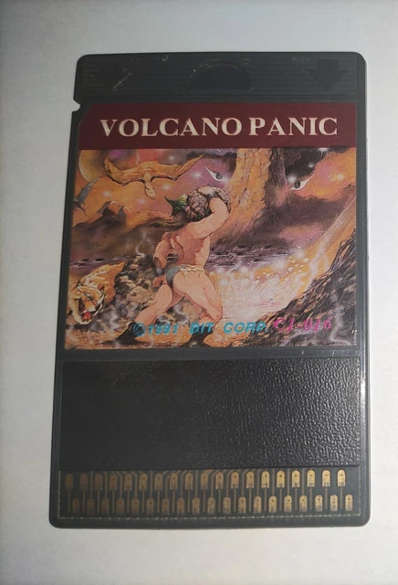RARE GAME VOLCANO Panic c1-016 handheld console Gamate Taiwán Watara ...