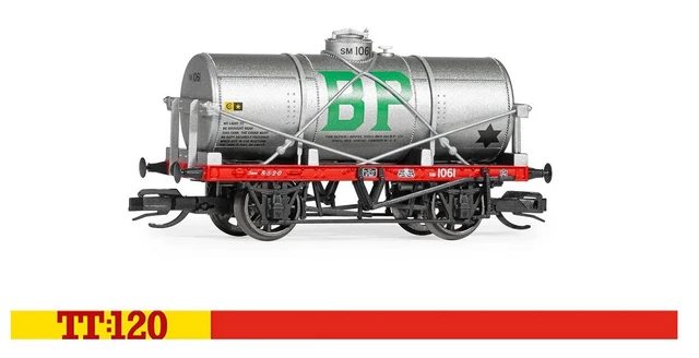 HORNBY TT6028 BP/SHELL 12T Tank Wagon Era 4 1:120 Track TT New Original ...