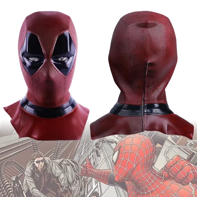 DEADPOOL 3 HELMET Full Face Mask Cosplay Unisex Halloween Accessories ...