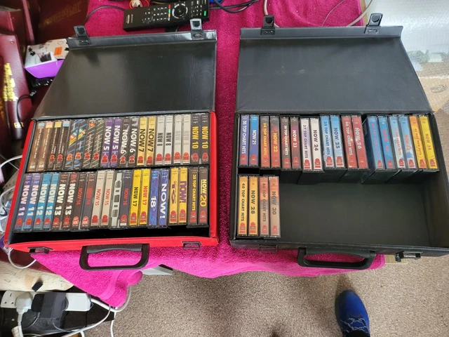 NOW THATS WHAT i call music cassette tape 1 to 26 28 30 32 to 34 £135. ...