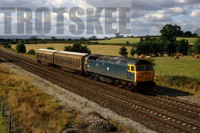 35MM SLIDE BR British Railways Diesel Loco Class 47 47053 1991 Orig £4.98 - PicClick UK