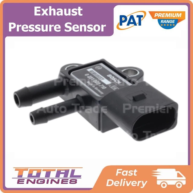 PAT PREMIUM EXHAUST Pressure Sensor fits Volkswagen Multivan T5 2.5L ...