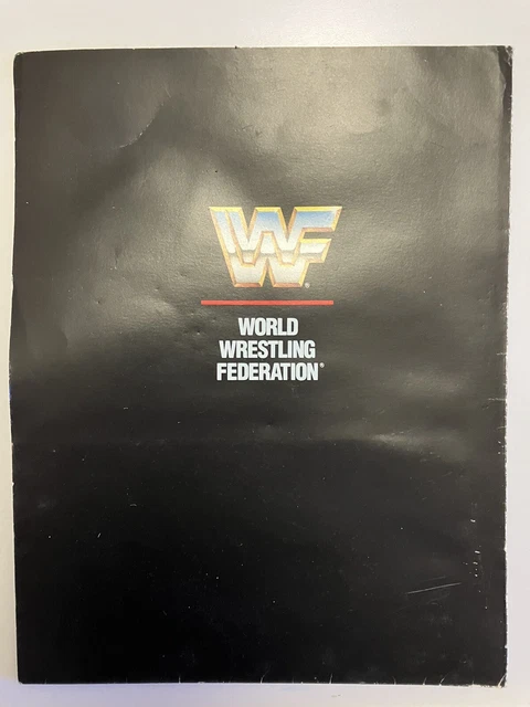 WWF WWE HASBRO Era Survivor Series Press Pack W/ Coaster VERY RARE ...