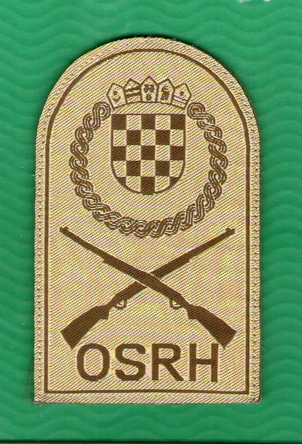 CROATIA HRVATSKA ARMY Millitary Patch - Oshr Rrr EUR 23,89 - PicClick DE