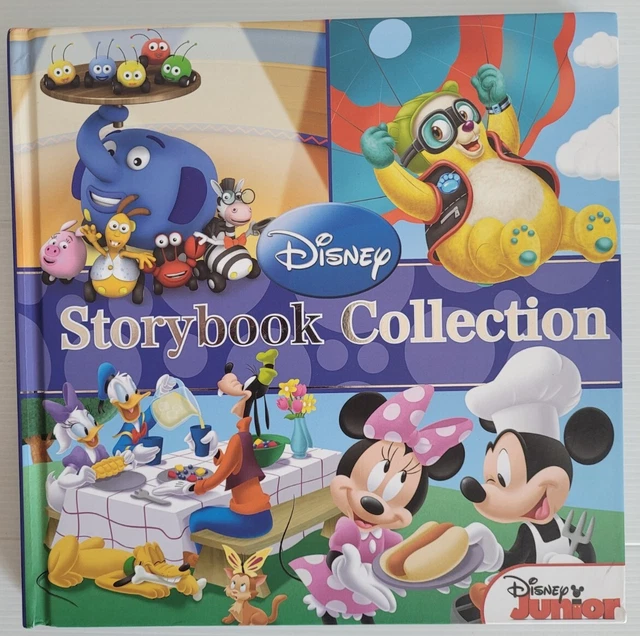 DISNEY JUNIOR STORYBOOK Collection Beautifully Illustrated Large ...