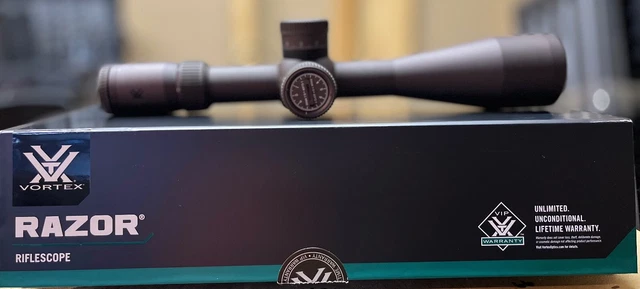 VORTEX RAZOR HD Gen III 6-36x56 FFP EBR-7D MRAD Reticle, 34mm Tube ...