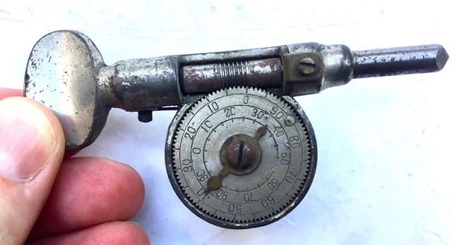 MICROMÈTRE PALMER WEISS Bross Brockly Ny Mfrs Pat App For Nov 22 1892 ...