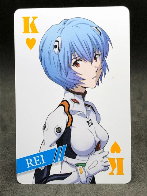 REI AYANAMI NEON Genesis Evangelion Japanese Playing Card Game Japan ...