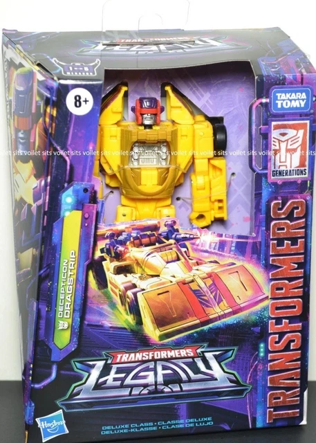 TRANSFORMERS LEGACY DELUXE Deception Dragstrip 5.5 inch Action Figure ...