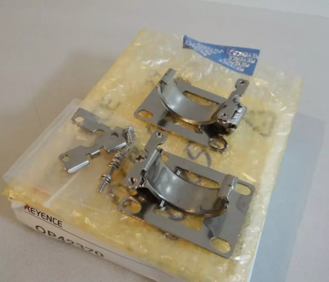 KEYENCE OP42370 LIGHT Curtain Mounting Kit Bracket Safety Sensor ...