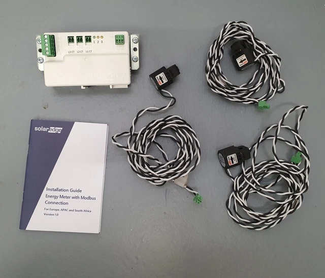SOLAREDGE ENERGYMETER MIT Modbus Anschluss SE-MTR-3Y-400V-A EUR 70,00 ...
