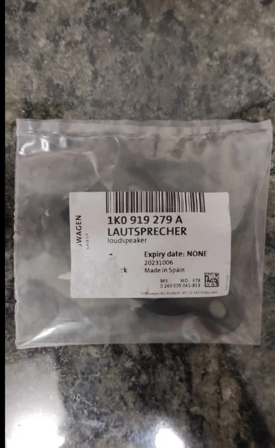 CICALINO SENSORI DI parcheggio ORIGINALE VW 1K0919279A NUOVO SIGILLATO ...