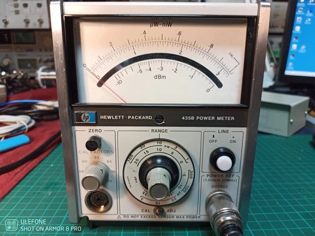 HP 435B RF Power Meter £59.00 - PicClick UK