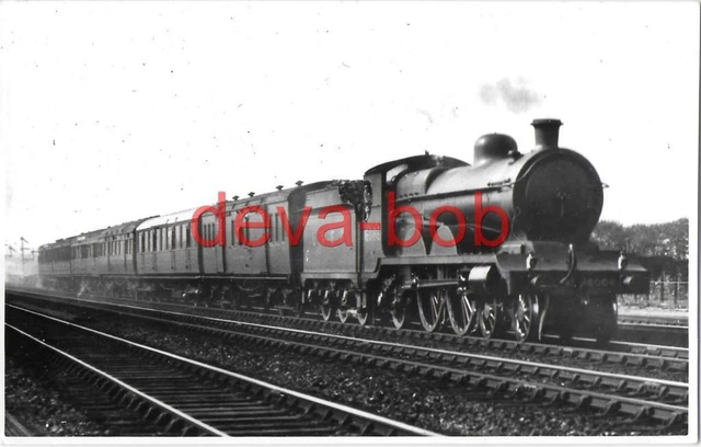 RAILWAY PHOTO LNER C4 6086 Northolt Junction 1930 GCR Robinson Atlantic ...