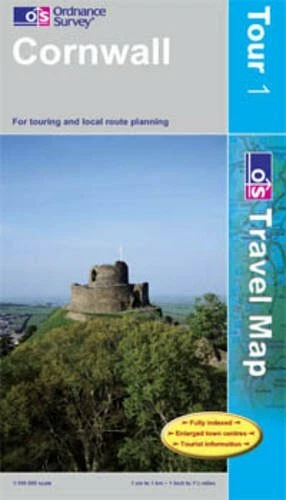 CORNWALL (OS TRAVEL Map - Tour Map): Sheet 1 by Ordnance Survey ...