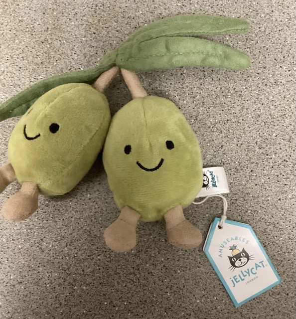 JELLYCAT AMUSEABLE OLIVES - 14cm Plush Doll Tags+dust Bag Valentine's ...