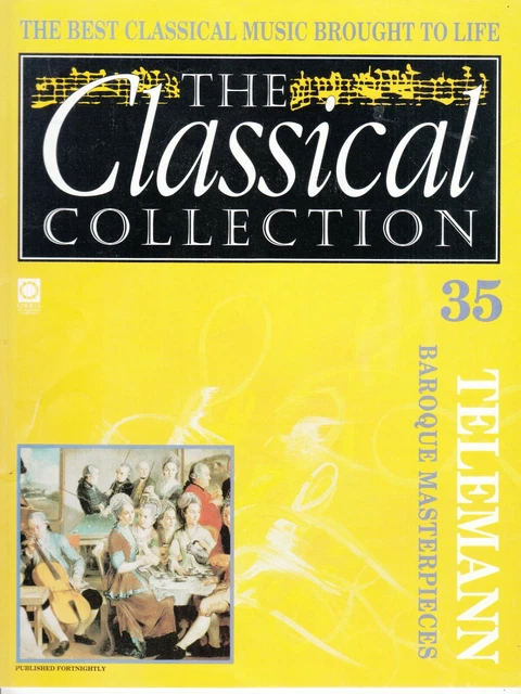 RARE-THE CLASSICAL COLLECTION-35-TELEMANN-BAROQUE Masterpiece-L57 ...