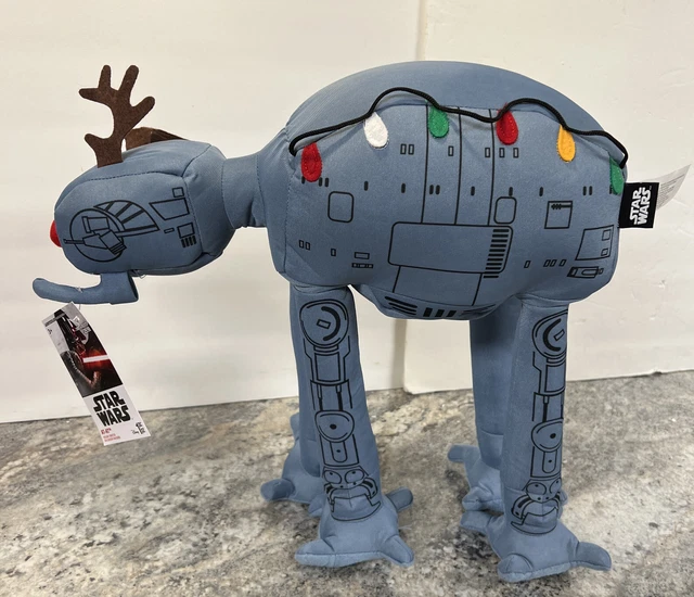 15” GEMMY STAR Wars AT-AT Walker Reindeer Antlers Christmas Door ...