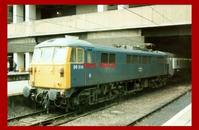 PHOTO BR Class 86 Electric Loco No 86314 £1.45 - PicClick UK