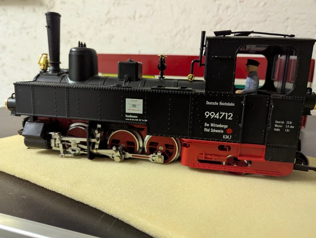 LGB 21701 DAMPFLOK 994712 mit ESU Decoder Lok Sound 5 in OVP EUR 600,00 ...