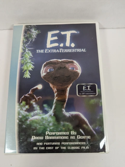 ET READ ALONG Cassette Tape CD Book Disney Extra Terrestrial 2002 ...
