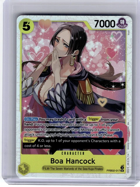 2025 ONE PIECE Card Game Boa Hancock Premium Booster #PB02-017 (Box Vol ...