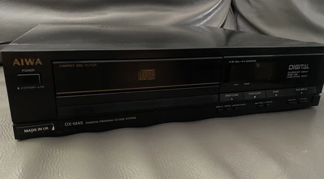 AIWA DX-M45K HI-FI Separate Compact Disc Player In Black - FAULTY £19. ...