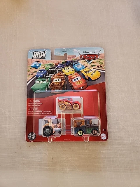 DISNEY PIXAR CARS Mini Racers 2025 Tractor Muddy Lightning Mcqueen ...