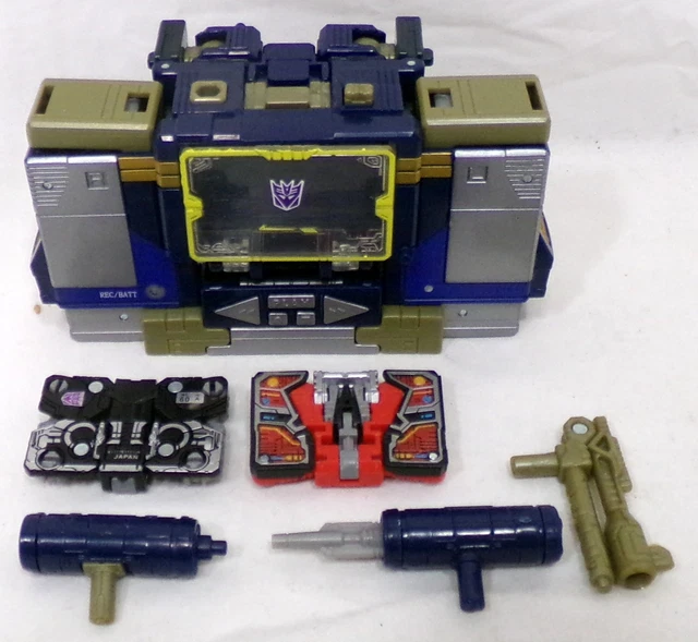 HASBRO TRANSFORMERS WFC NETFLIX Clase Voyager Soundwave Completo ...