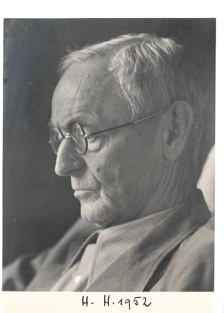 HERMANN HESSE SCHÖN IST DIE JUGEND ERSTAUSGABE Fotokarte SIGNIERT EUR ...