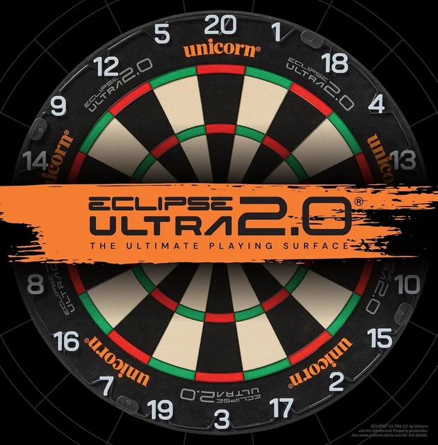 UNICORN ECLIPSE ULTRA 2.0 - Profi-Dartboard EUR 130,90 - PicClick DE