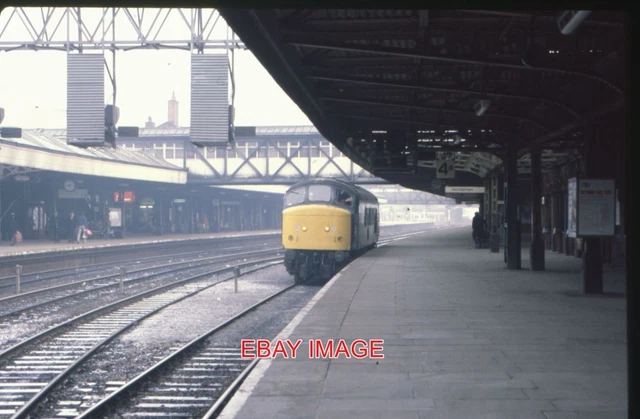 ORIGINAL 35MM SLIDE CLASS 45 LOCO NO 45141 AT NOTTINGHAM STATION 10/12 ...