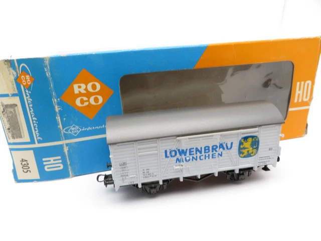315HO /3 - Roco HO 4305 - Güterwagen / Bierwagen Löwenbräu München ...