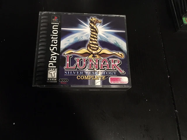LUNAR SILVER STAR Story Complete PS1 Sony PlayStation 1 disco mancante ...