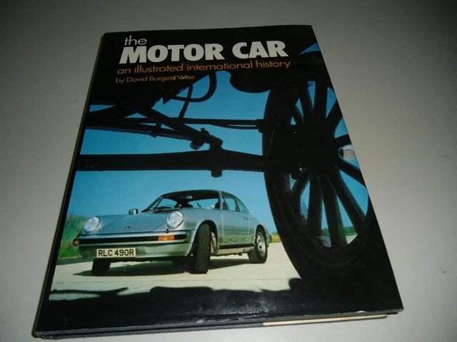 BILDBAND THE MOTOR Car by David Burgess Wise Autobuch Autos Stand 1977 ...
