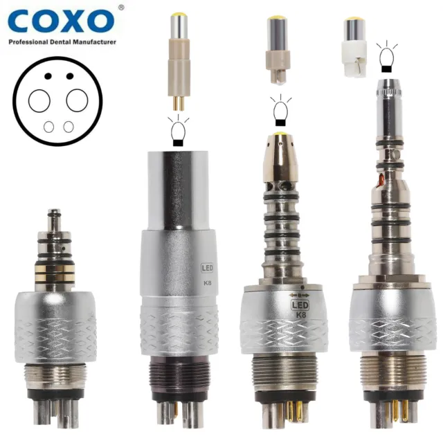COXO DENTAL PIÈCE à main Fiber Optic LED Bulb fit KAVO/Sirona/NSK ...